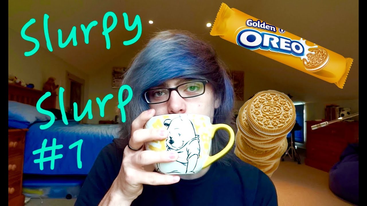 Slurpy Slurp #1: Tasting Golden Oreos - YouTube