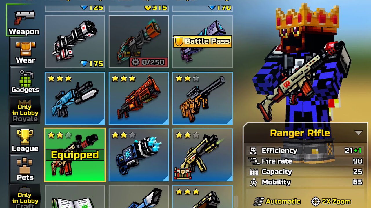 Pixel gun 3D campaign walkthrough - YouTube