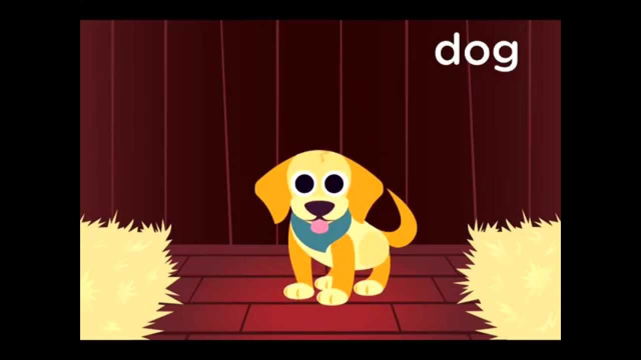 Peekaboo Barn Game Animals name with pictures - kids pre learning Game ...