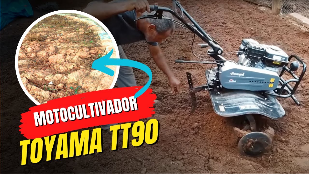 Motocultivador Toyama TT90: vale a pena o investimento em eficiência ...