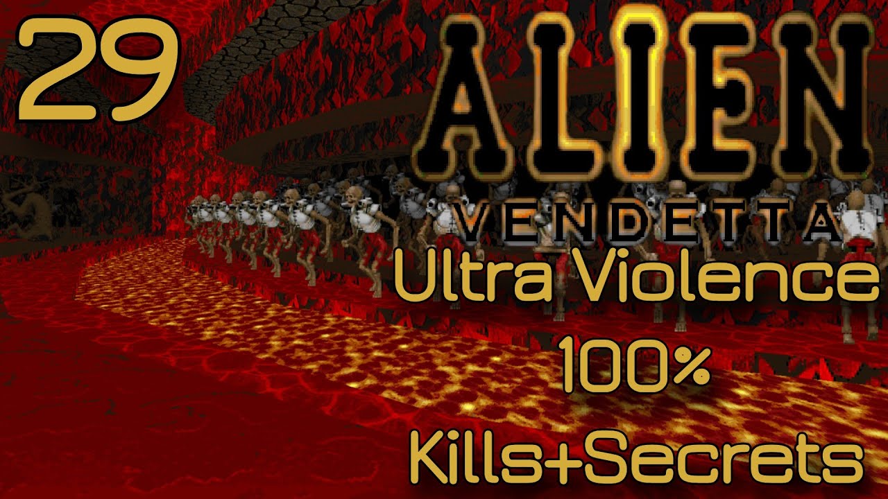 Alien Vendetta Map29: Fire Walk With Me | 100% Végigjátszás - YouTube