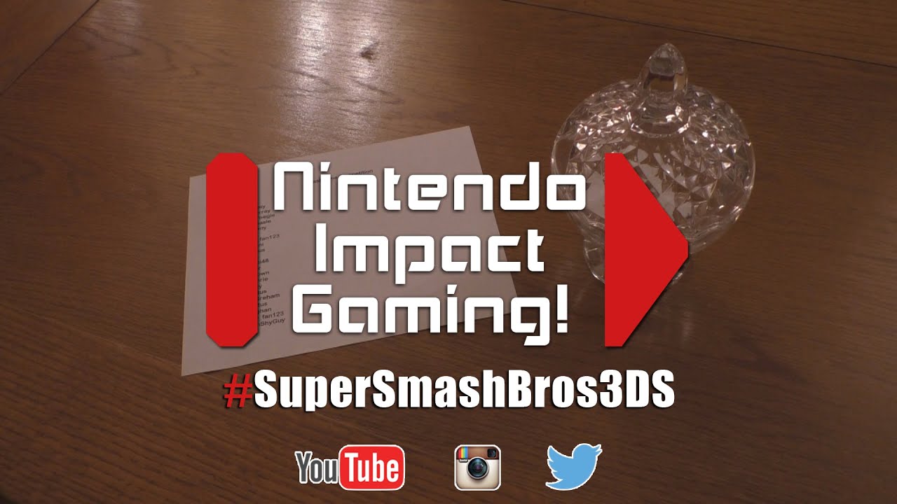 Nintendo Impact Gaming! - Super Smash Bros. 3DS Demo Competition ...