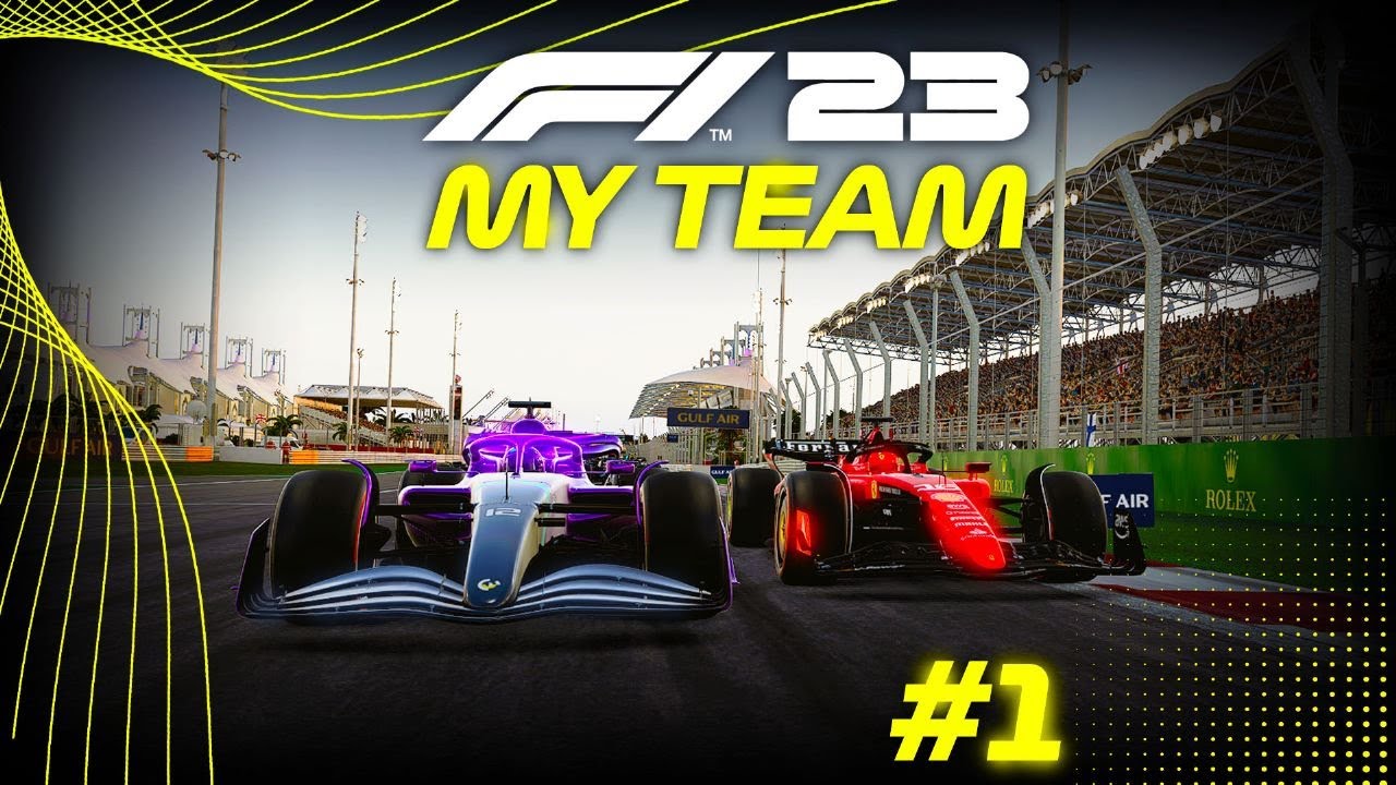 F1 23 MY TEAM CAREER MODE PART:1 A NEW JOURNEY BEGINS! BUILD A TEAM ...