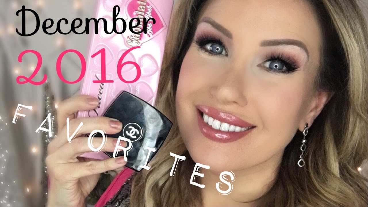 December BEAUTY FAVORITES 2016 | Risa Does Makeup - YouTube