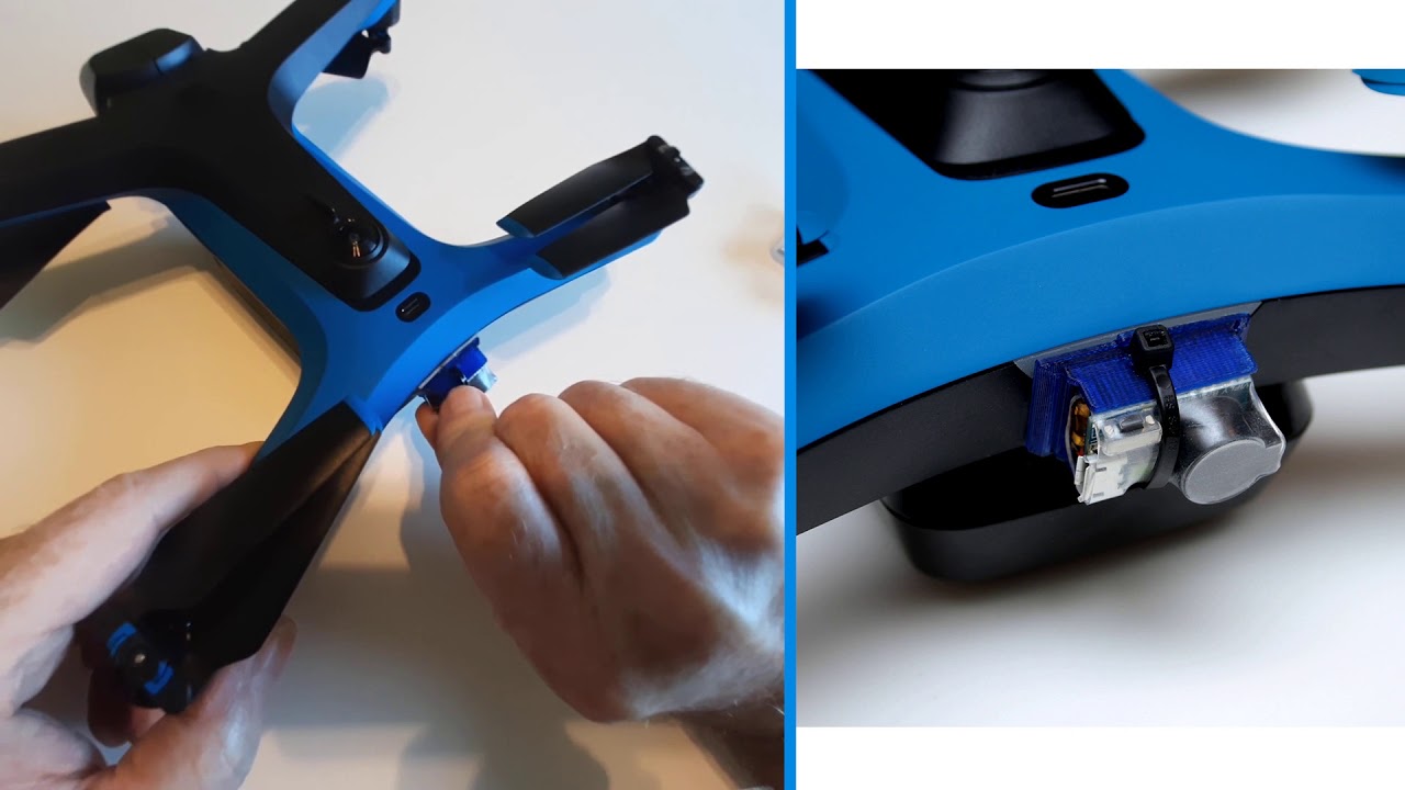 Skydio 2 VIFLY Beacon Lost Drone Buzzer Mount - YouTube