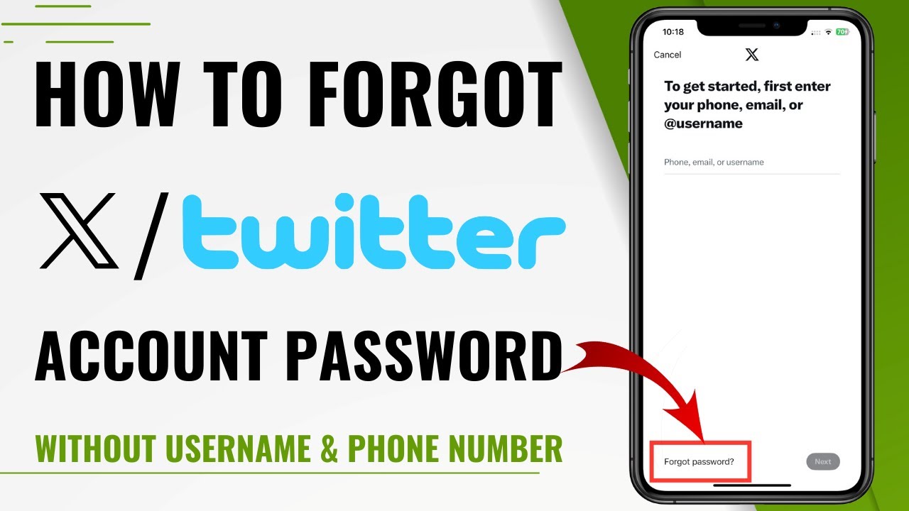 How To Forgot X Account Password | How to Recover X (Twitter) Account ...