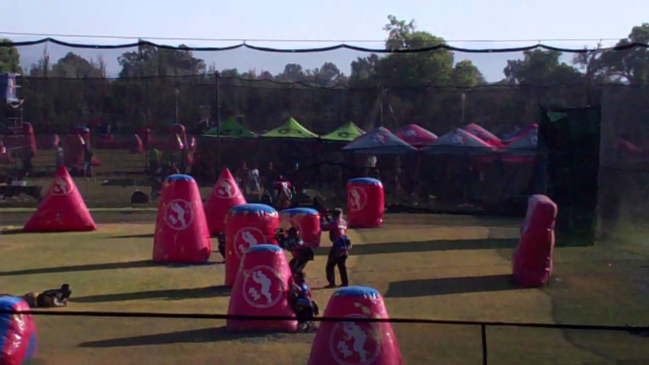 Pro Paintball Action: Houston Heat vs. Moscow Red Legion - YouTube