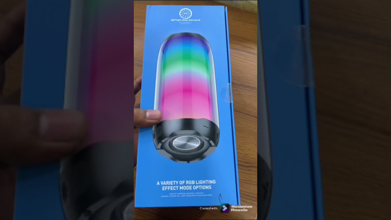 Hoco Hc8 👀 Look like JBL with light - YouTube