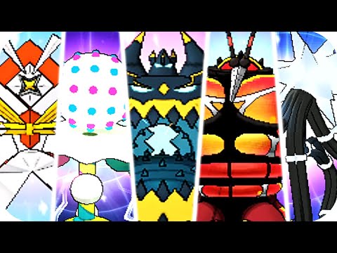 Pokemon Ultra Sun & Ultra Moon - All Ultra Beast Battles (1080p60 ...