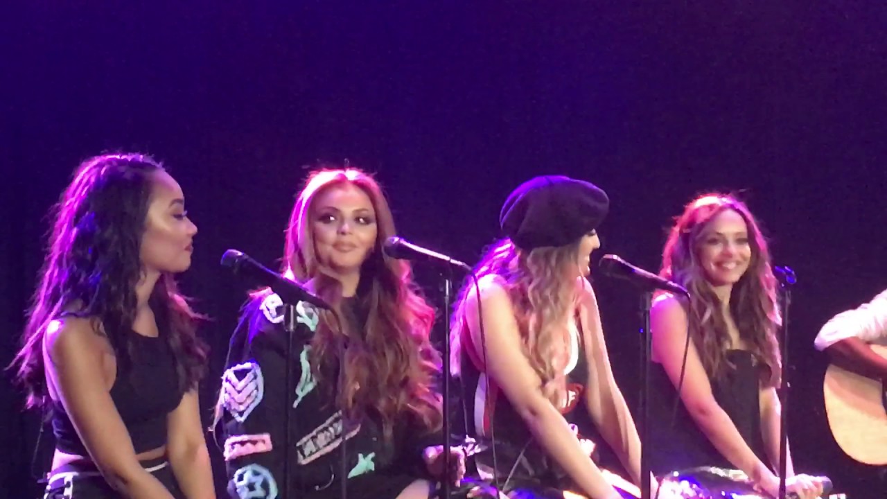 Little Mix performing Black Magic (Acoustic) in NYC 12/16/16 - YouTube