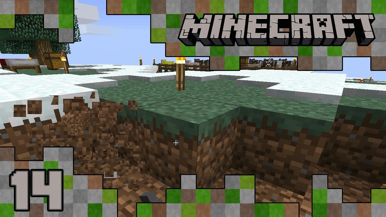 Let's Play Minecraft - #14 - Den Grundstein legen - YouTube