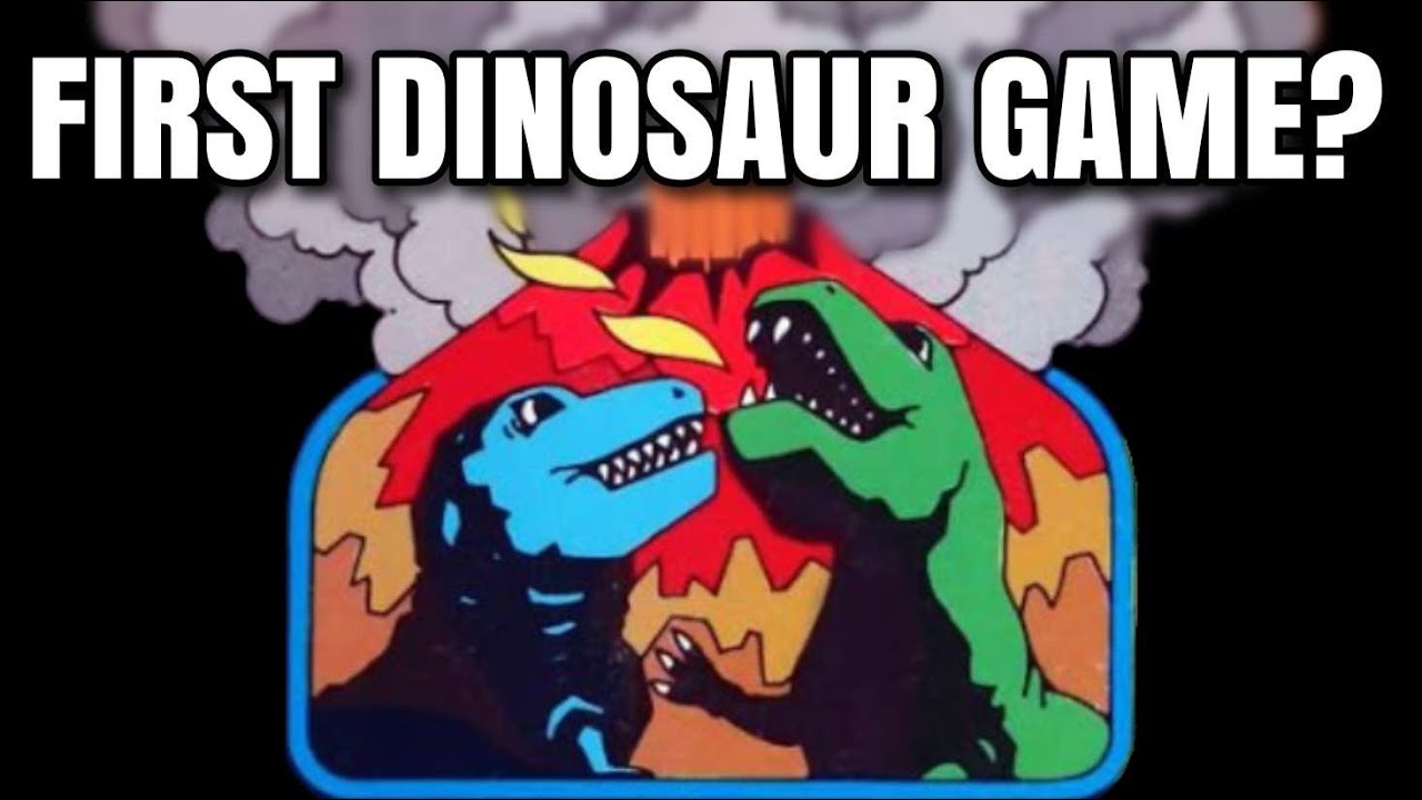 What Is The First Dinosaur Video Game? - YouTube