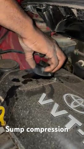 Sump compression - YouTube