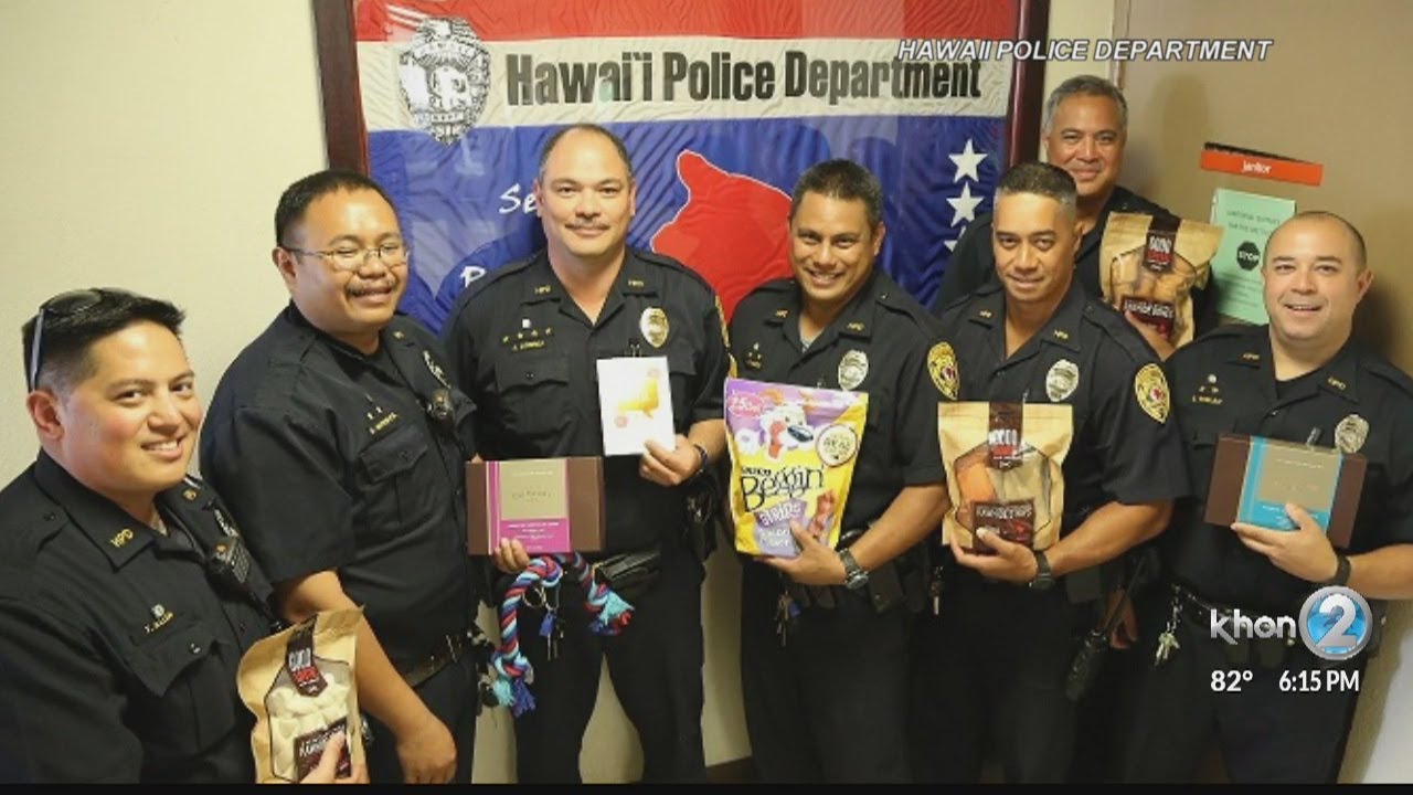 Hilo patrol officers send care package to injured Honolulu officer and ...