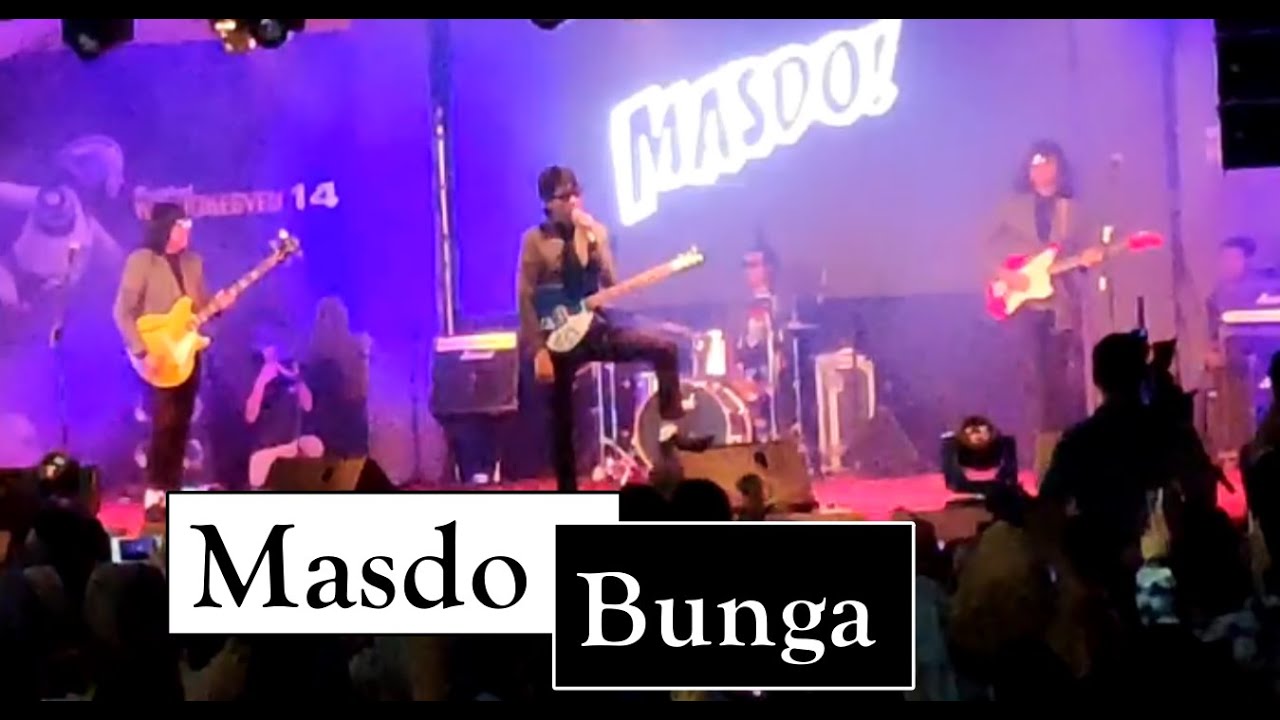 Masdo - Bunga [Live at FestKON UniMAP] - YouTube