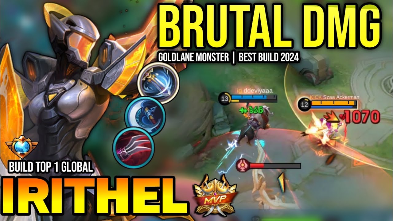 IRITHEL BEST BUILD 2024 | BUILD TOP GLOBAL IRITHEL GAMEPLAY | MOBILE ...