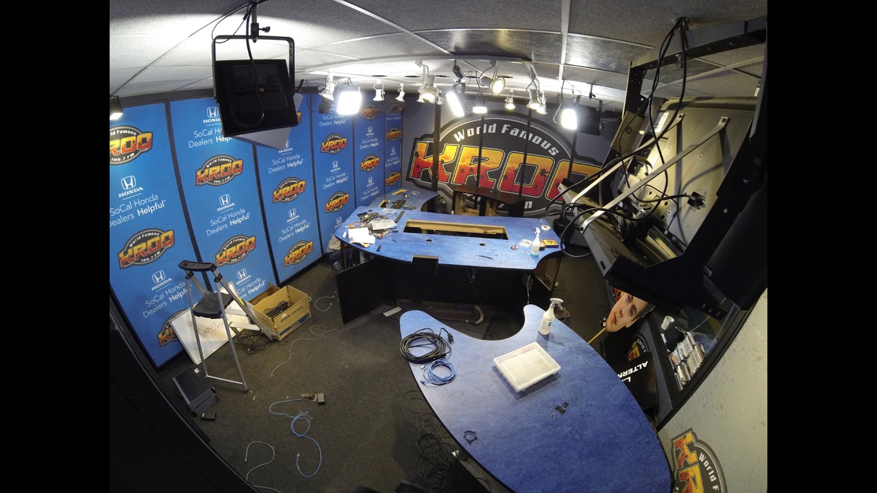 KROQ Studio K Time Lapse - YouTube