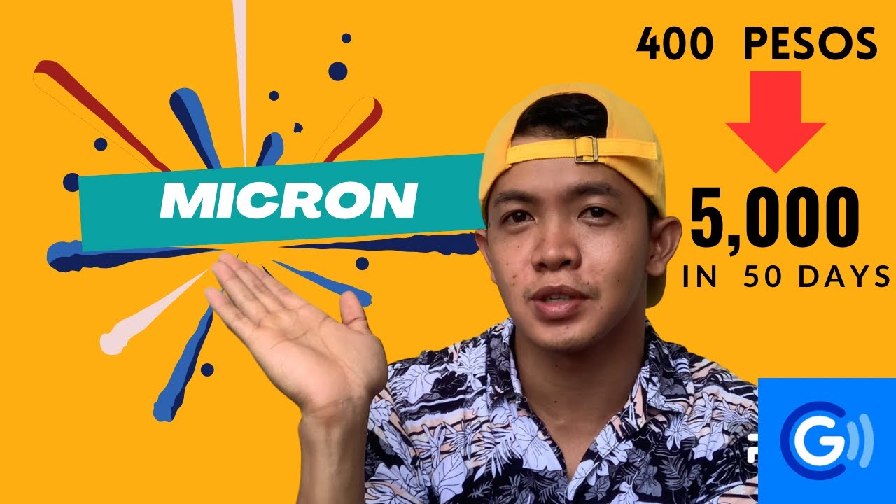 HOW TO EARN MONEY ONLINE I MICRON Full Guide - YouTube