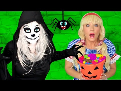 Ten Scary Steps to the Haunted House | Spooky Halloween Songs and Music for Kids, Toddlers and Baby
