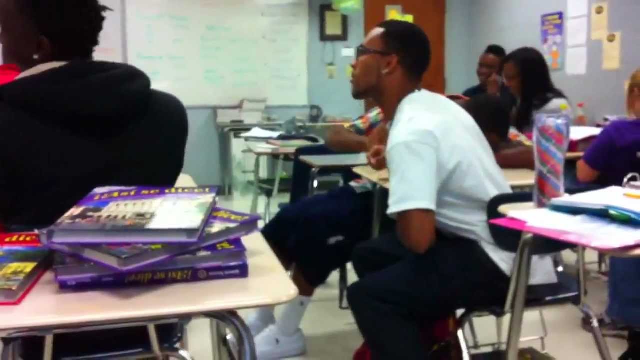 RAPPING IN CLASS. MUST WATCH - YouTube