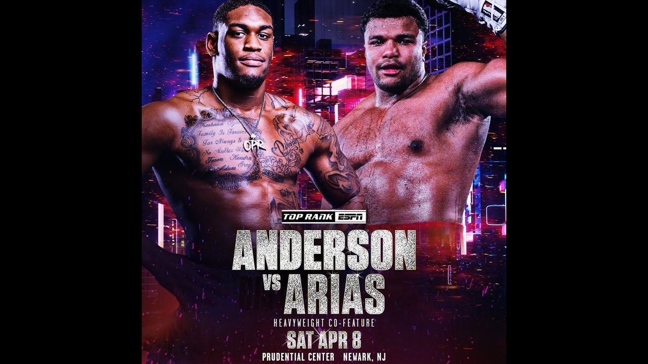 ANDERSON VS ARIAS SAT APRIL 8 (ESPN) - YouTube