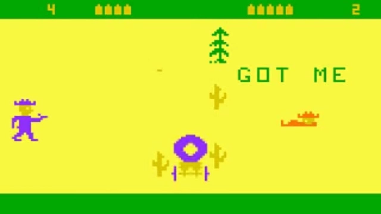Gunfight - Bally Arcade -astrocade Gun Fighting Game (Bally 1978) - YouTube