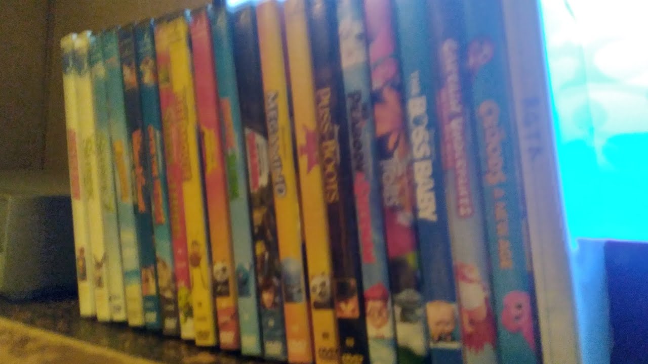 My DreamWorks Animation DVD Collection - YouTube