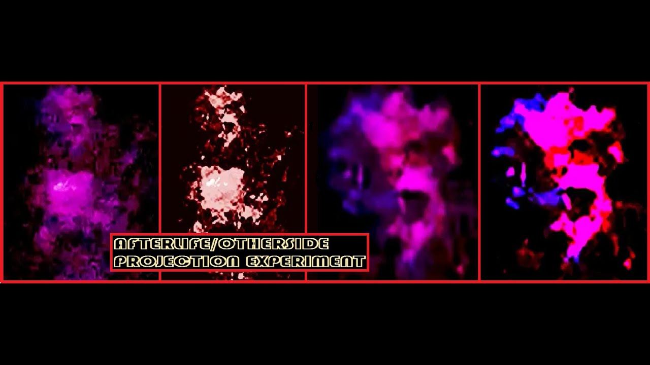 Afterlife/Otherside Infrared Phenomenon projection experiment # 254 ...