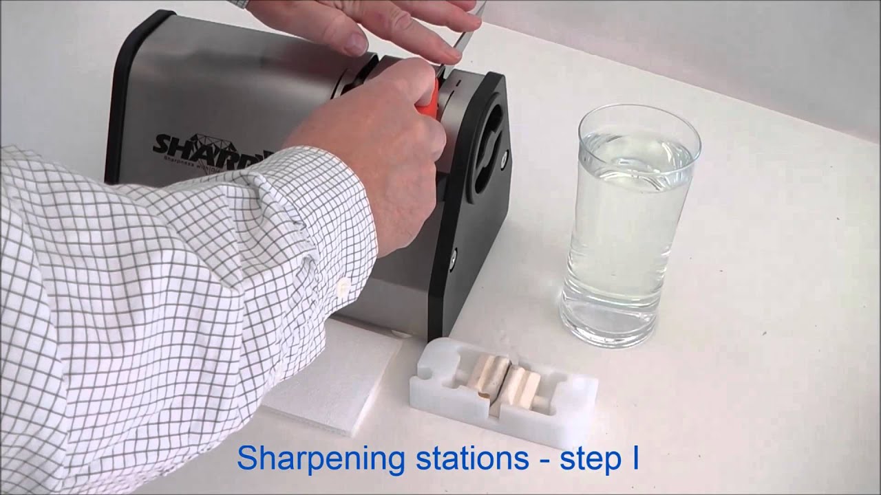 SHARPX DUAL 2200 EDGE FIX kitchen pro - YouTube