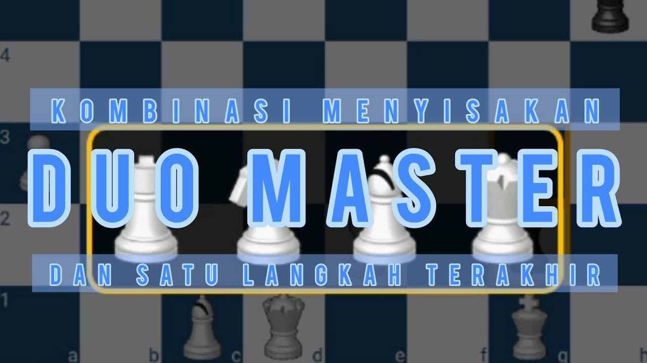 KOMBINASI 2 MASTER MENYISAKAN SATU LANGKAH TERAKHIR | CAK BOR MAIN ...