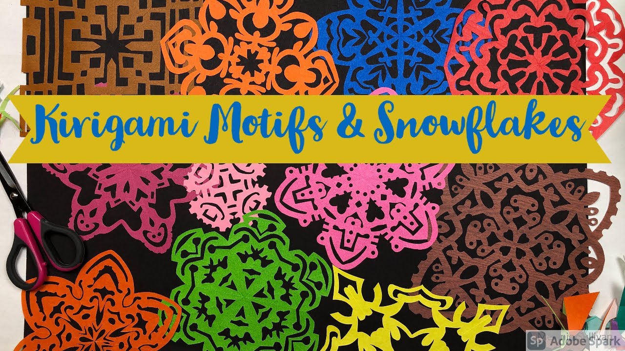 Kirigami Papercutting: Motifs and Snowflakes - YouTube