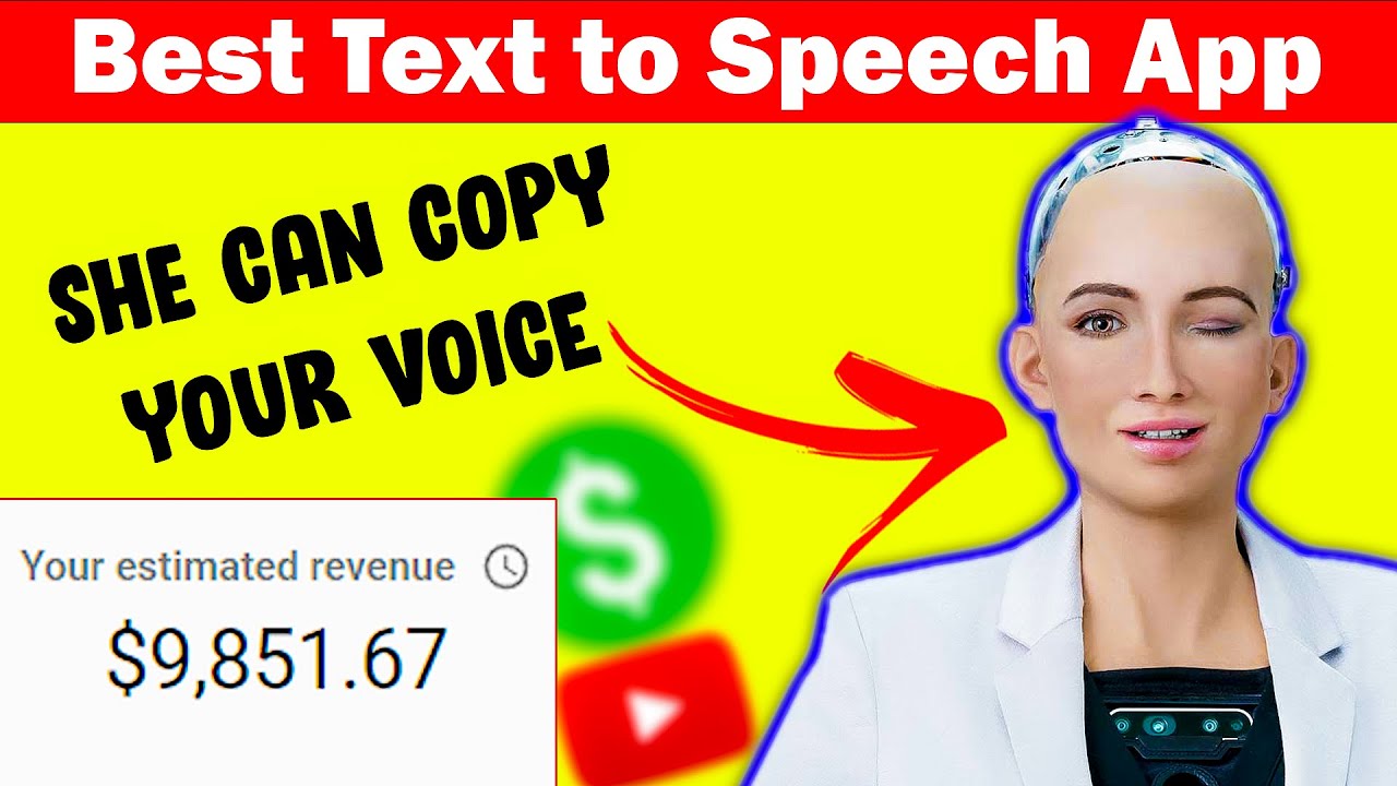 OMG!! She can copy your voice (best text to speech software) | Earn ...