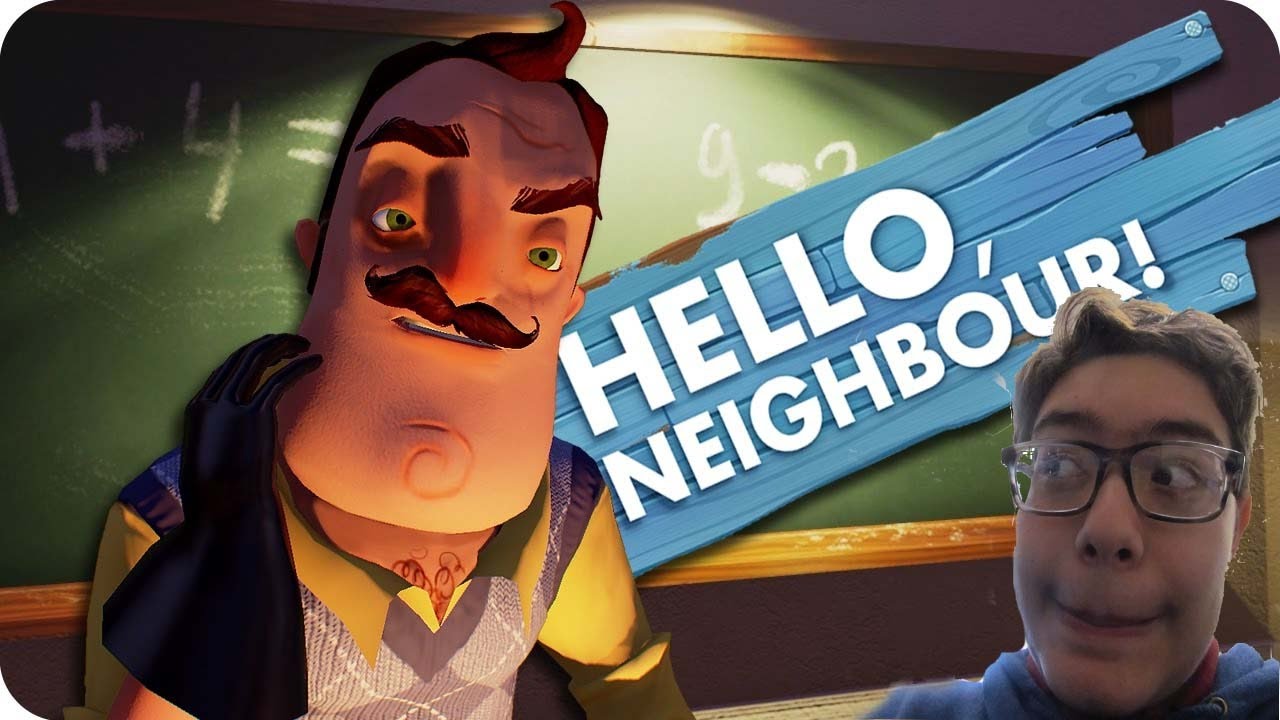 THIS NEIGHBOR GOT A HAUNTED CLASSROOM!! | Hello Neighbor [Alpha 1 ...