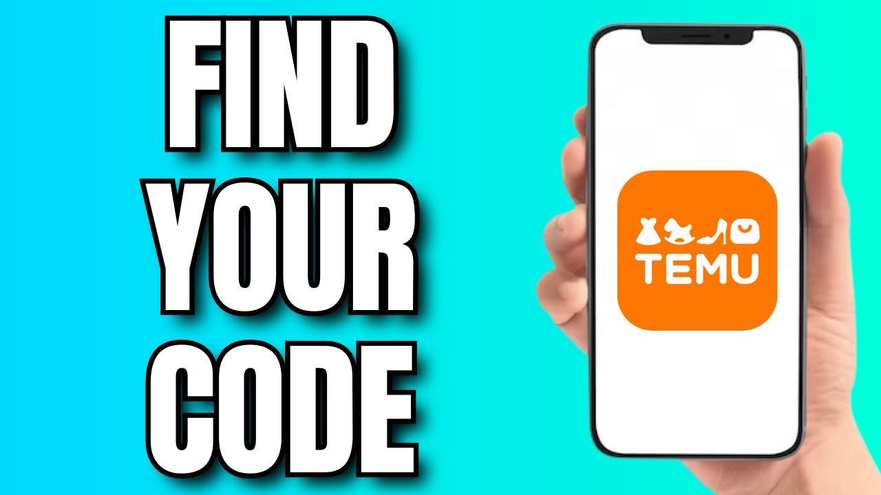 How to Find Your Code on Temu (2025) - YouTube