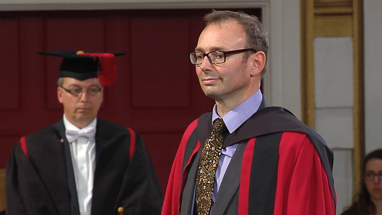 Charles Bishop - Honorary Degree - University of Leicester - YouTube