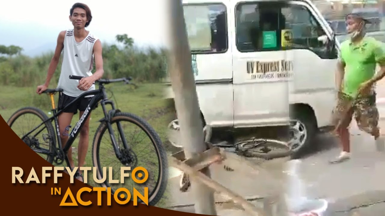 BISIKLETA, WINARAK NG UV EXPRESS DRIVER! - YouTube
