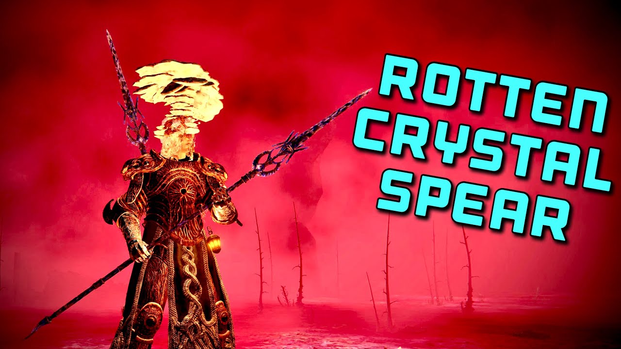 RARE WEAPON | Rotten Crystal Spear | Elden Ring PvP Build - YouTube