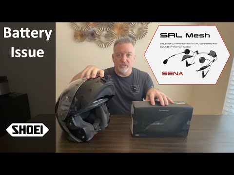 SENA SRL Mesh Not Staying On and Battery Issue
