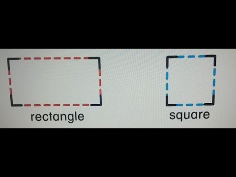 Squares and Rectangles - YouTube