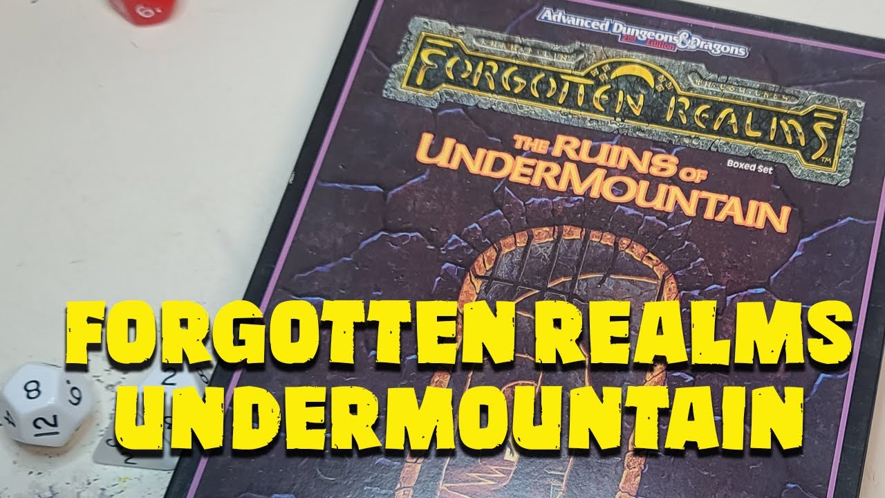 Exploring The Depths Of Undermountain #DnD - YouTube