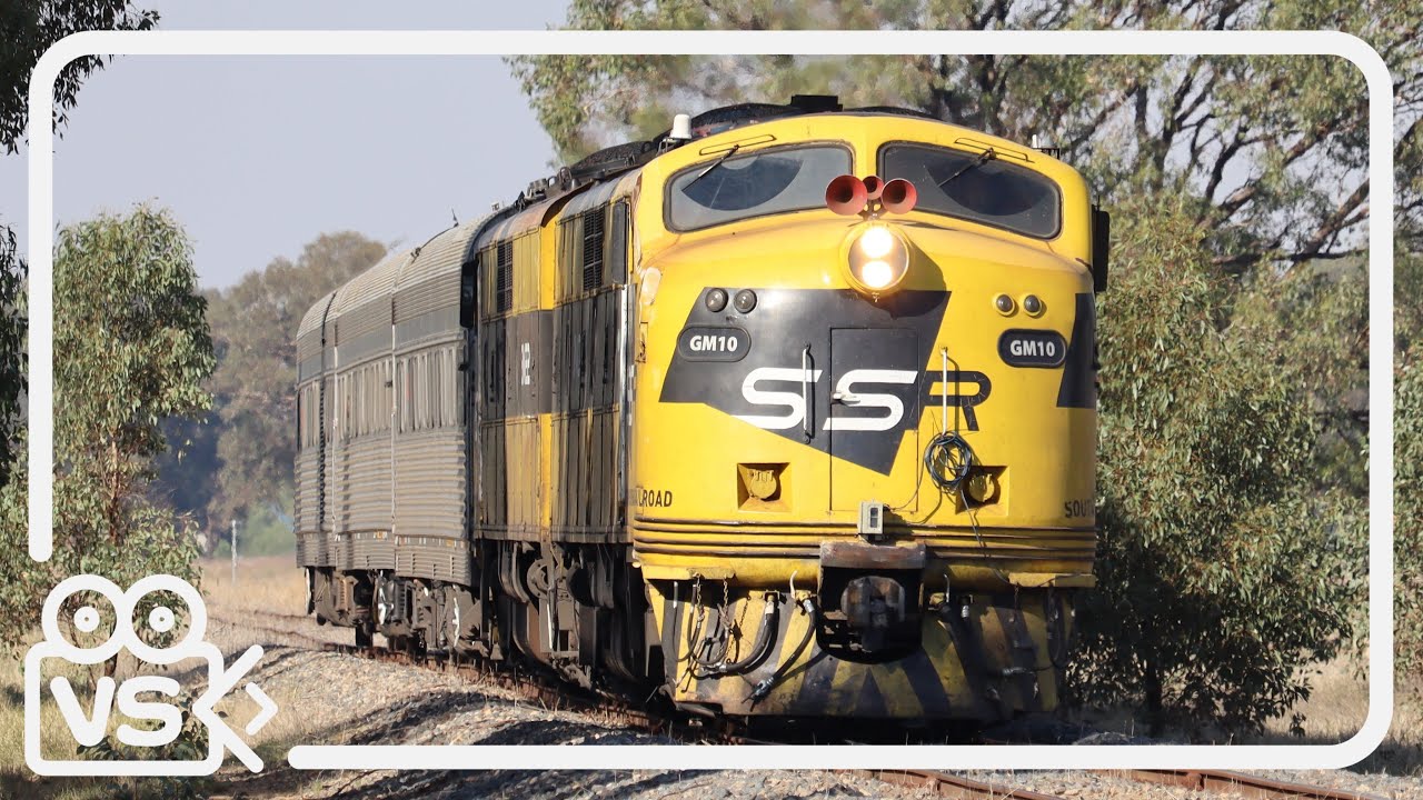 70+ Year Old EMD Streamliners Return To Oaklands - AK Track Inspection ...