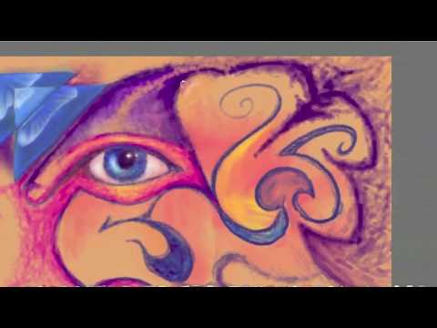 Foxeye an Abstract Speedpainting by Artist Vincent Strader - YouTube