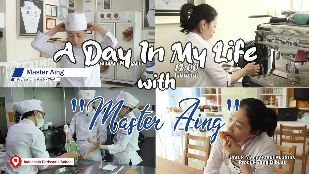 A DAY IN MY LIFE with MASTER AING !!! Professional Pastry Chef ...