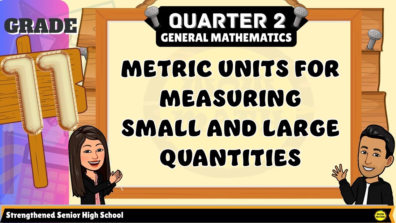 METRIC UNITS FOR MEASURING SMALL AND LARGE QUANTITIES - YouTube