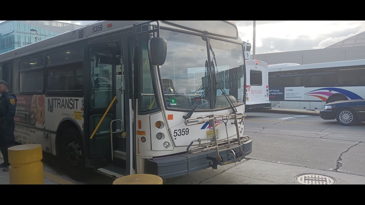 NJ Transit [On Board Ride] 2009 NABI 416.15 #5359 on Route 400 - YouTube