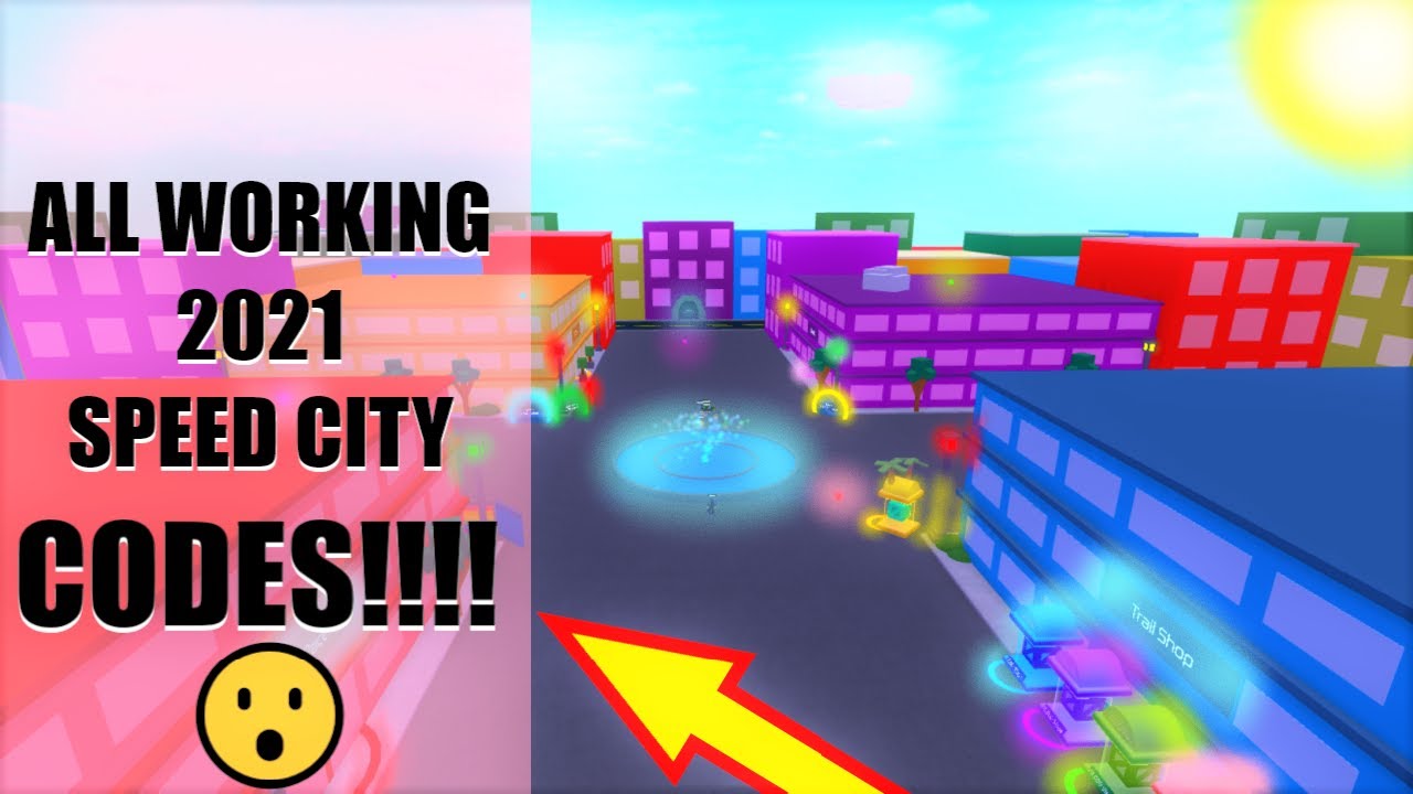ALL WORKING 2021 SPEED CITY CODES!! (Roblox) - YouTube