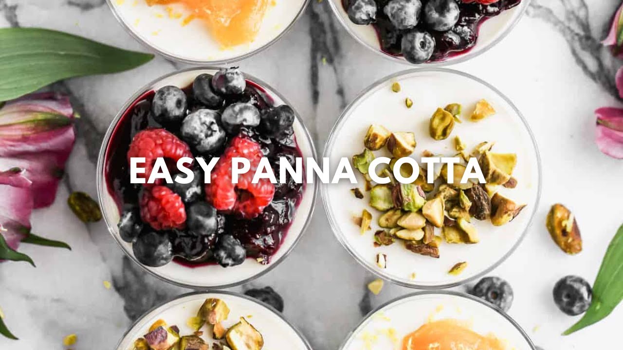 How to Make Panna Cotta - YouTube