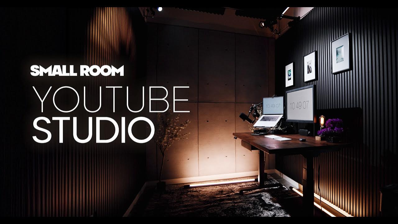 My tiny YOUTUBE STUDIO & Desk Setup Tour: Minimalist | Professional ... My tiny YOUTUBE STUDIO & Desk Setup Tour: Minimalist | Professional ...