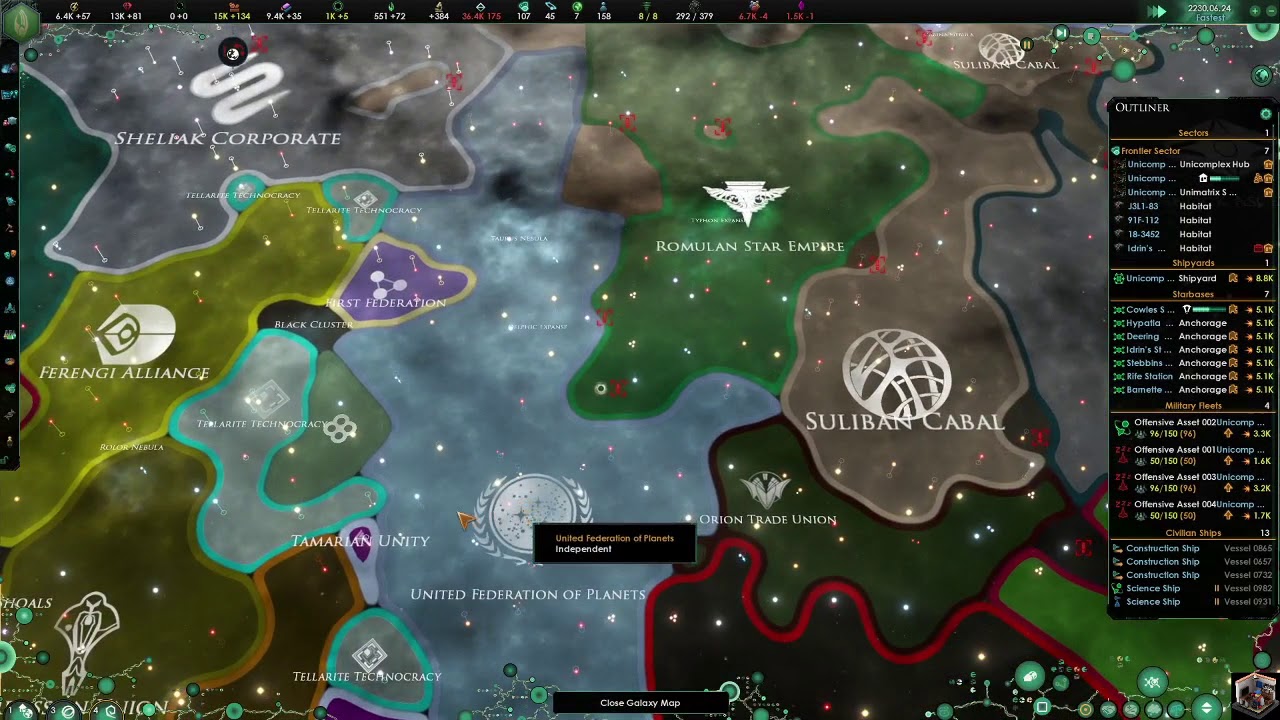 Stellaris: ST New Horizons (We are the Borg-pt6) - YouTube