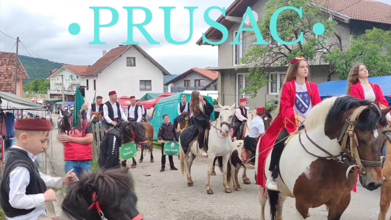 Odlazak i povratak konjanika kroz Prusac - Ajvatovica 25. 06. 2023 ...